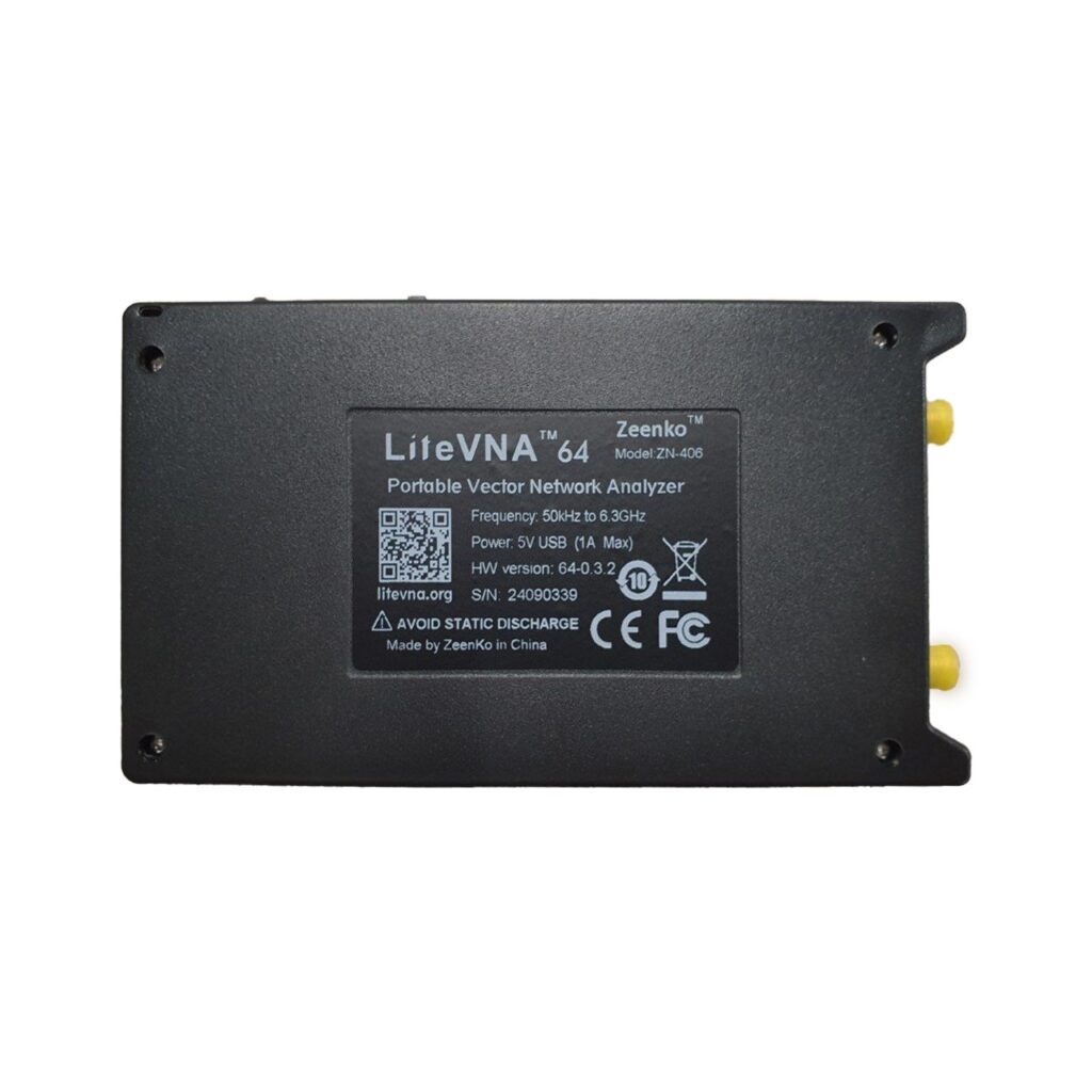 Zeenko LiteVNA 64 6.3GHz 4" - WITS CyberSecurity