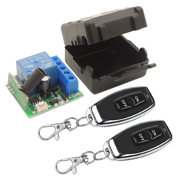 433MHz remote control switch relay 12V 1ch kit - WITS Cyber
